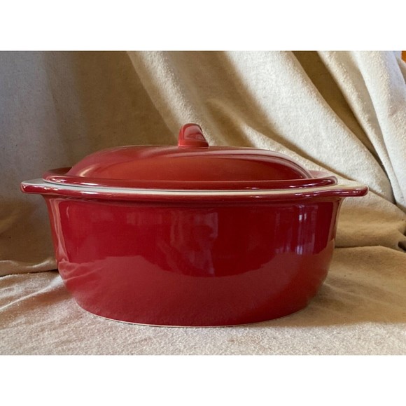 Corelle | Kitchen | Corelle Coordinates Red 2 2 Qt Stoneware Bowl Dish ...